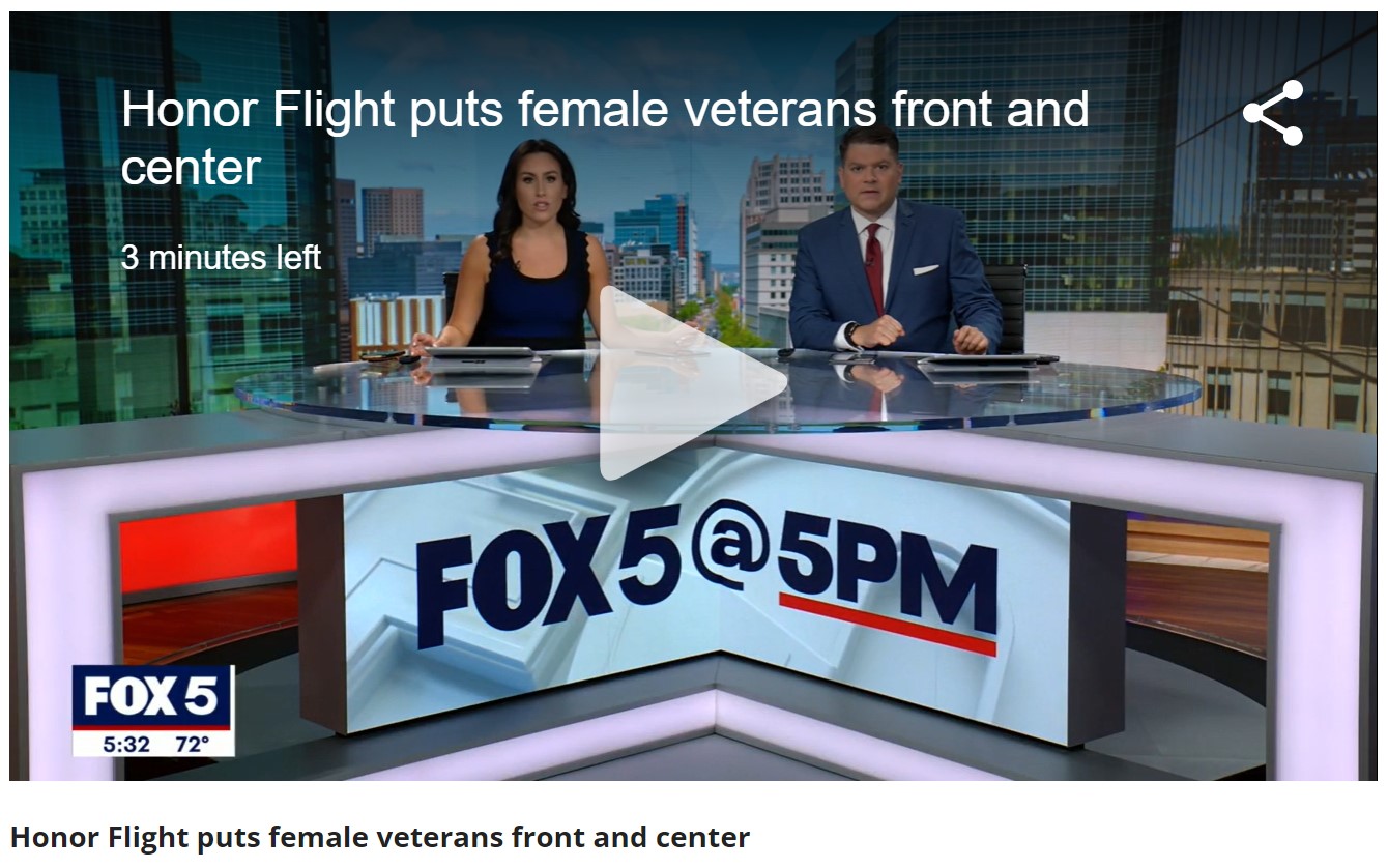 HONOR FLIGHT CELEBRATES FEMALE VETERANS WITH ‘OPERATION HER-STORY ...